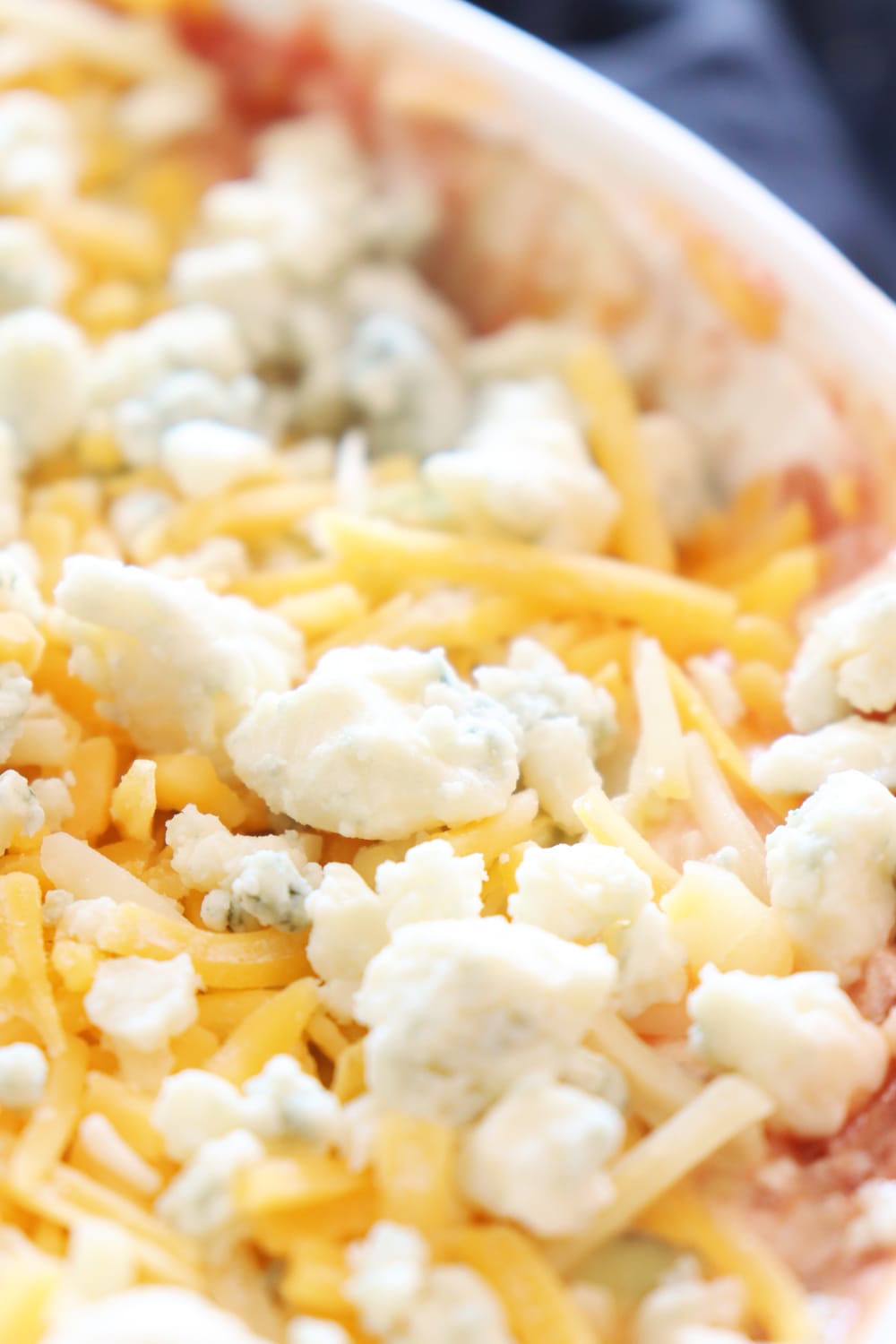 Layered Buffalo Chicken Dip - Nance Co.