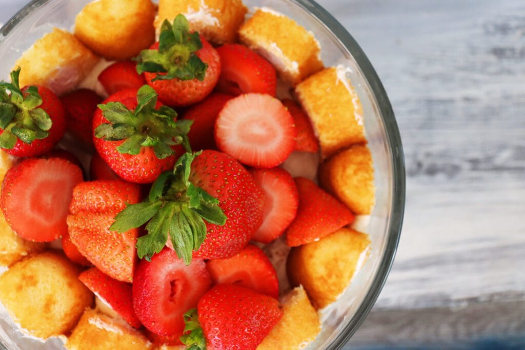 Strawberry Twinkie Trifle - Nance Co.